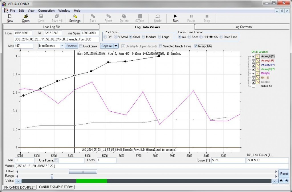 Log Data Viewer visualconnx | add2