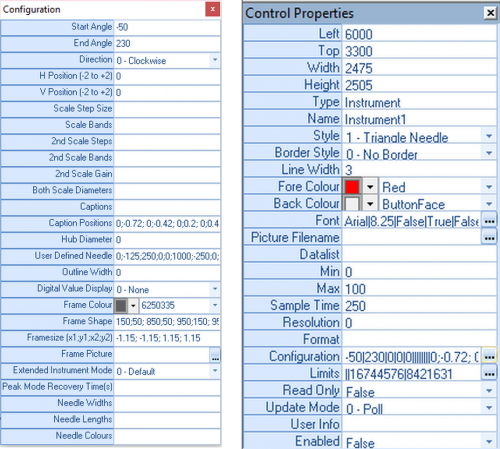 VISUALCONNX Properties and configuration trans | add2